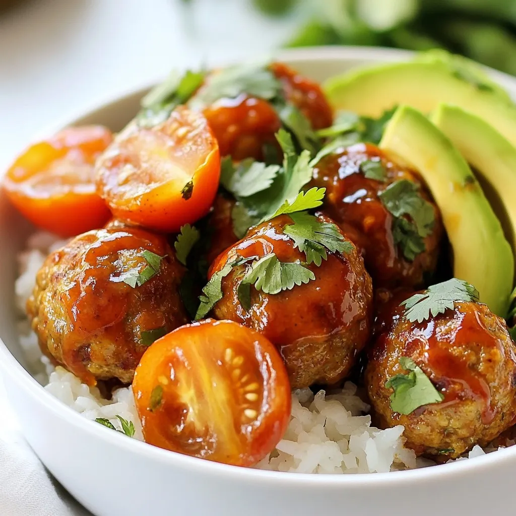 Barbecue Meatball Bowls Flavorful and Easy Meal – Stirred Recipes