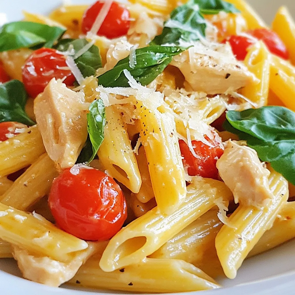 Tuscan Chicken Pasta Flavorful Dinner Delight – Stirred Recipes